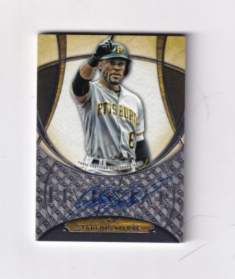 2017 STARLING MARTE TOPPS FIVE STAR AUTO/AUTOGRAPH NEW YORK METS ...