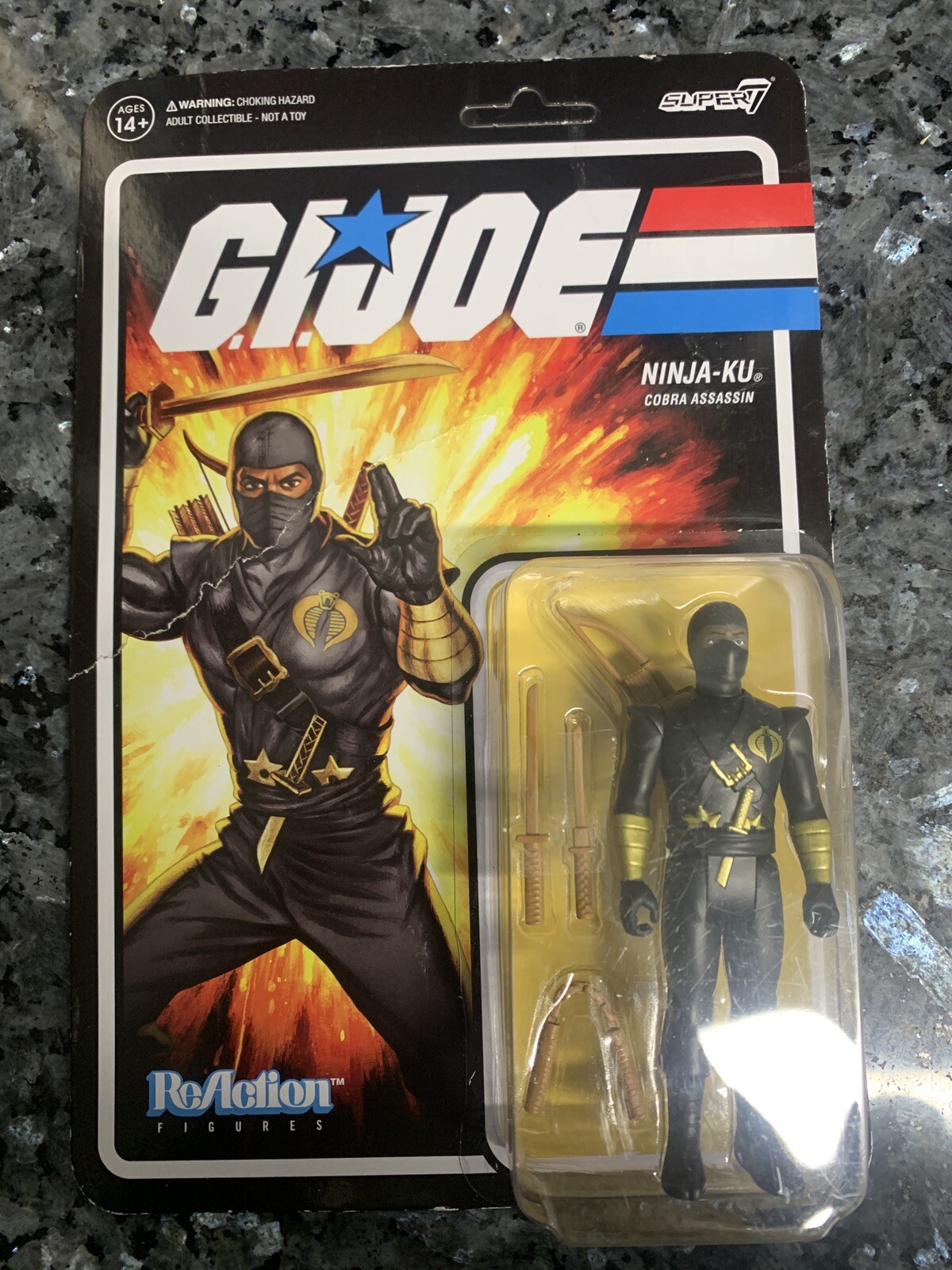 Super7 GI Joe ReAction Figures Ninja-ku | eBay