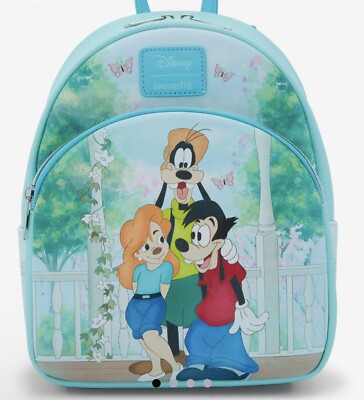 Disney Goofy Movie trio porch Scene Lounge Fly Backpack | eBay