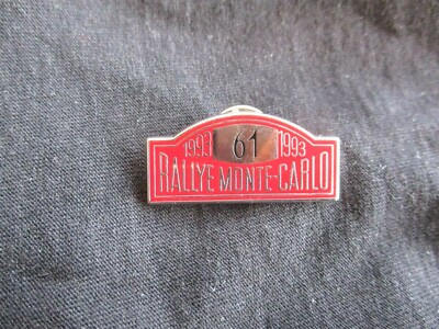 PINS PIN'S ANCIEN 61 EME RALLYE MONTE CARLO 1993 DRAGO FIA WRC RALLY ...