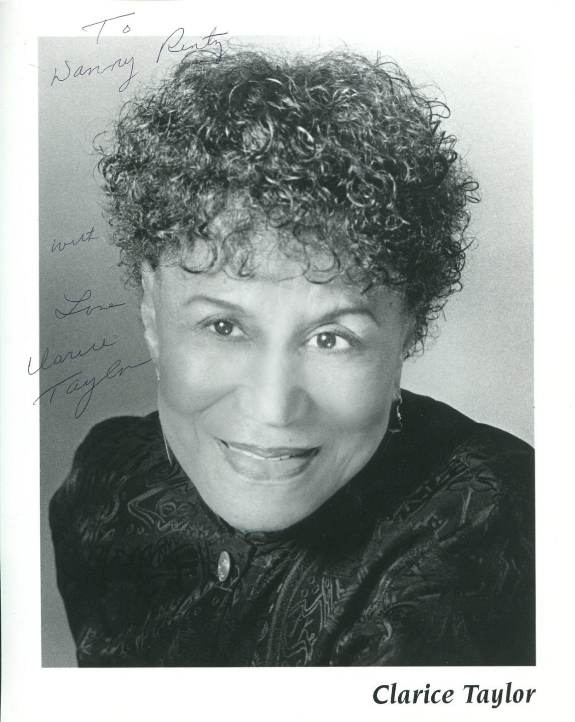 Clarice Taylor Autograph Actress The Cosby Show & Play Misty For Me ...