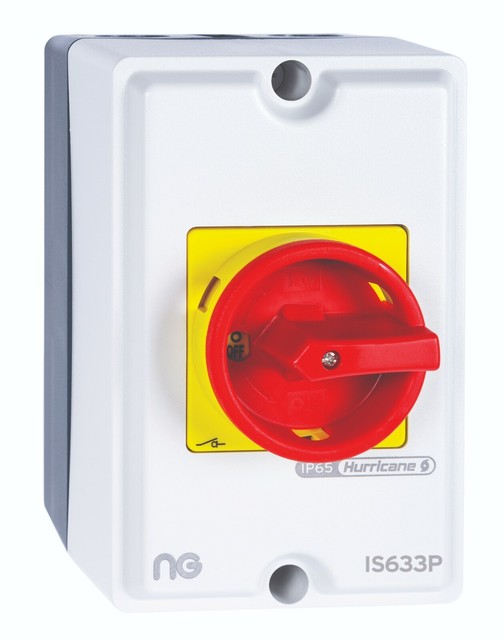 3 Pole 32a Rotary Isolator Single Phase or Three Phase Switches ...