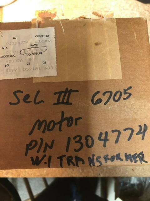 IBM SELECTRIC TYPEWRITER Motor P/N 1304774 4D-32MPL Matushita 1359074 ...