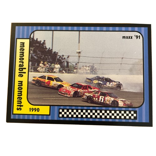 Maxx Collection Race Cards 1991 Memorable Moments Card 113 of 240 | eBay