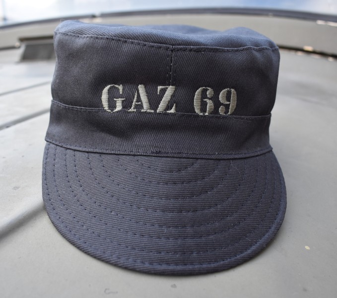 Gaz 69, Cap, Black, Military Cap Size 56-58, Inscription Gaz 69 | eBay