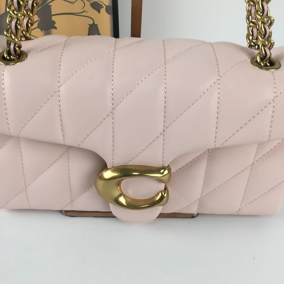 COACH CP150 Pink Tabby Shoulder Bag 26 Leather Outlet | eBay