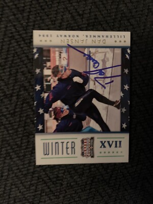 Dan Jansen Signed Trading Card Autographed | eBay