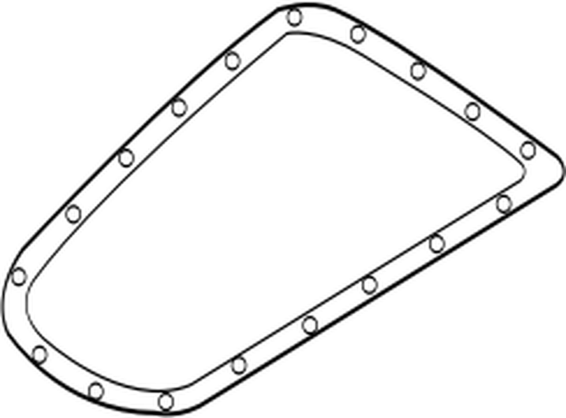 2705A015 Mitsubishi Gasket, a/t oil pan 2705A015, New Genuine OEM Part ...