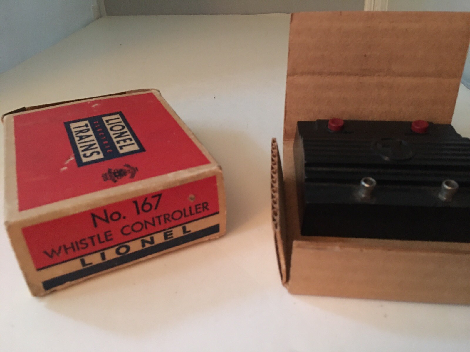 Lionel Postwar #167 Whistle Control With Original Box And Cardboard ...