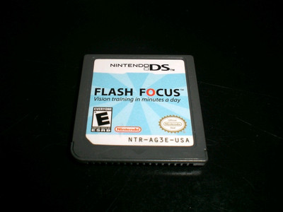 Flash Focus: Vision Training in Minutes a Day (Nintendo) DS Lite DSi XL ...