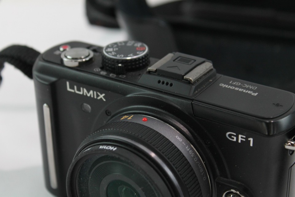 Panasonic Lumix DMC-GF1 Digital Camera Working w/ Lumix Vario 14mm Lens ...