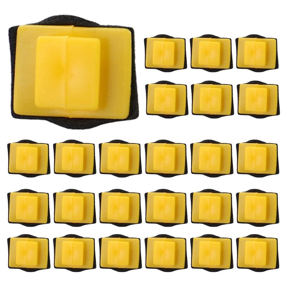 Body Side Moulding Retainer Yellow 25pc Side Body Clip Direct ...