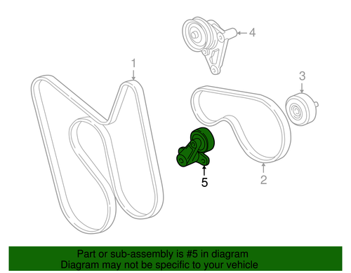 Genuine GM Air Conditioning Drive Belt Tensioner 12580196 | eBay