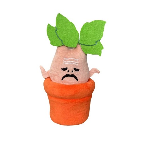 Harry Potter Style Mandrake Plush Toy - Cute Chibi Screaming Root Doll ...