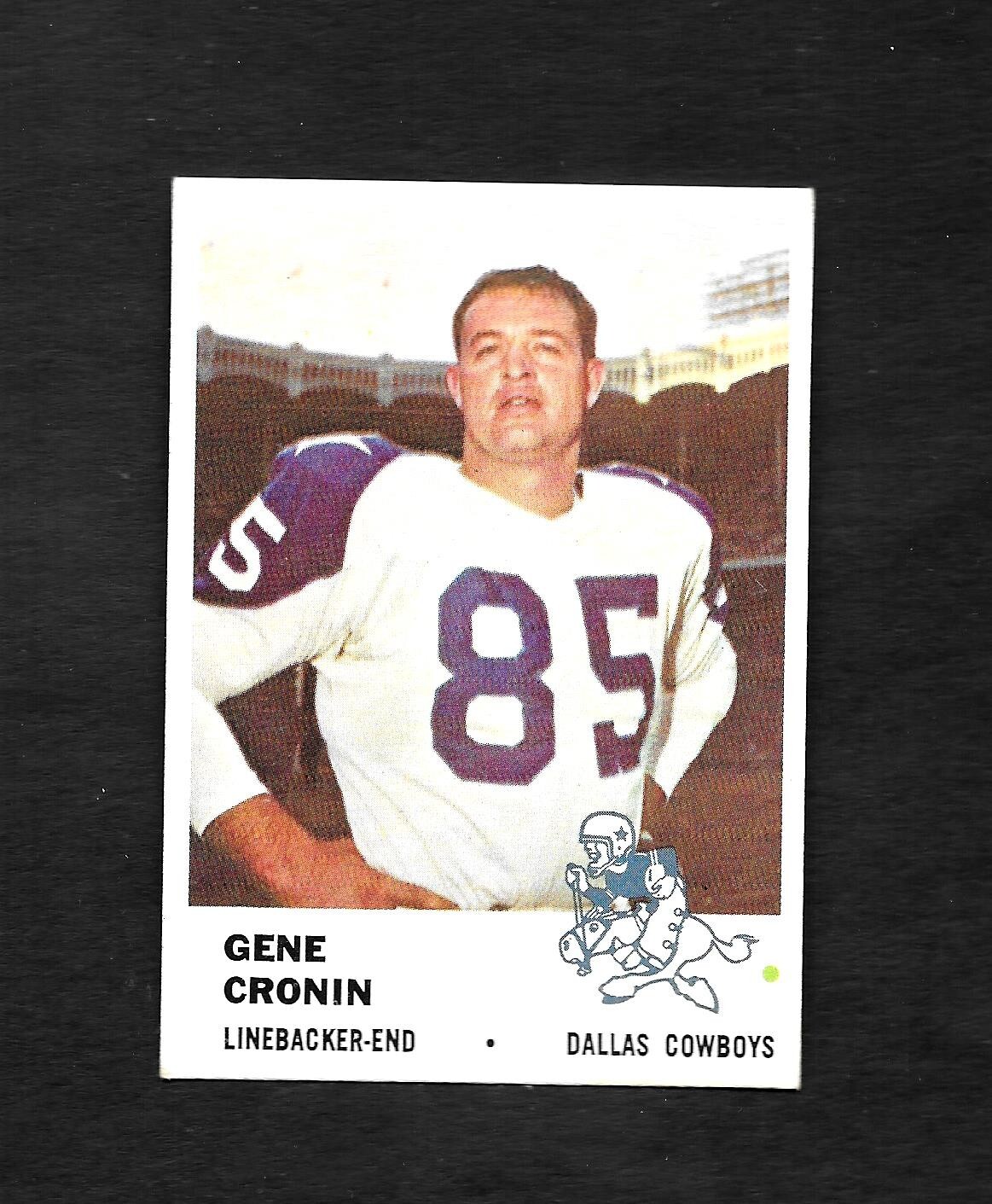 1961 FLEER #47 GENE CRONIN - NM/MT - 3.99 MAX SHIPPING COST | eBay