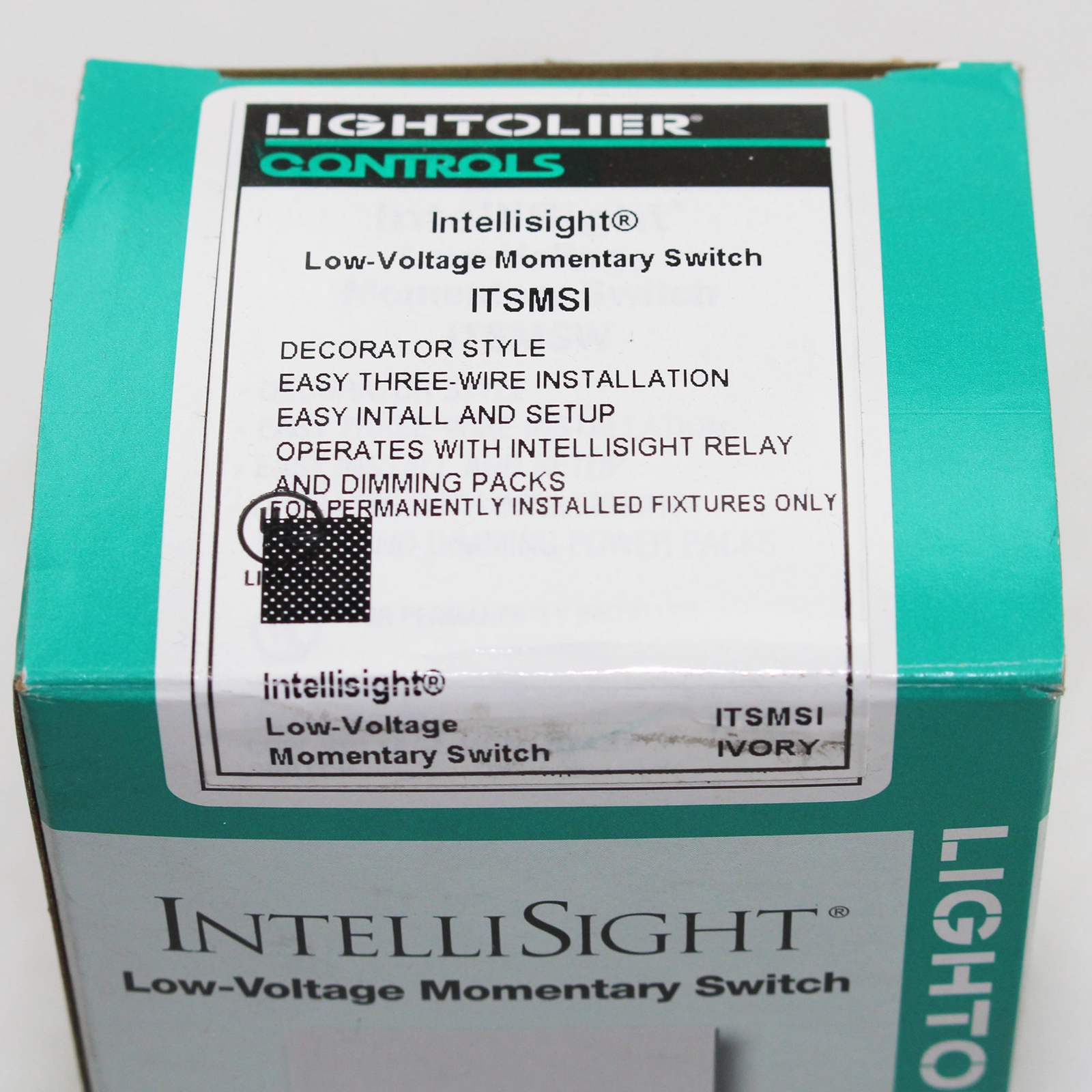 Lightolier Itsmsi INTELLISIGHT Low-voltage Occupancy Sensor Switch 3 ...