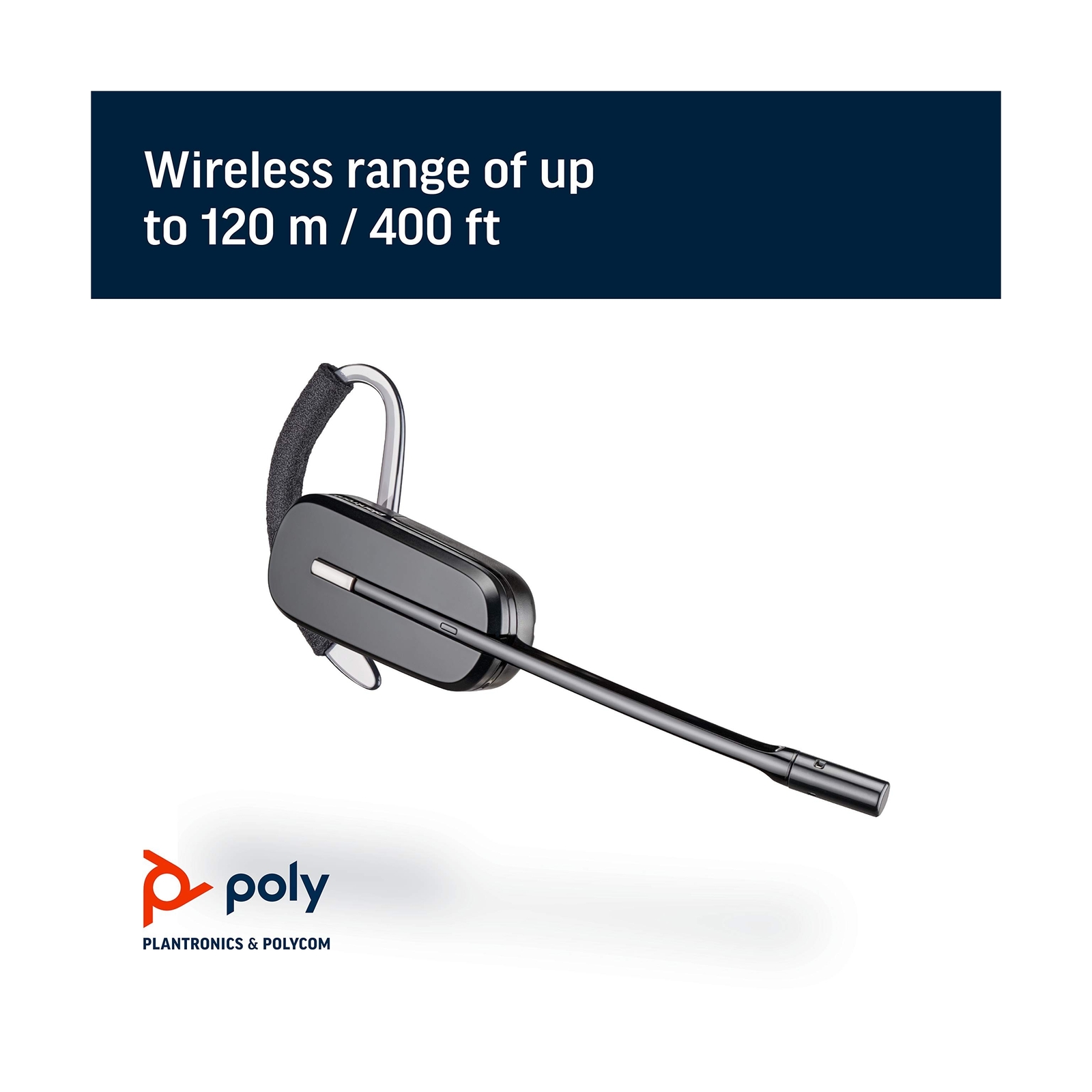 Plantronics CS540/HL10 Wireless Headset System - Black for sale online ...