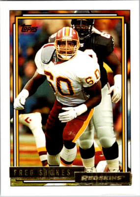 Fred Stokes 1992 Topps #111 Football Card | eBay