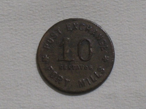 US Military Post Exchange Fort Mills Philippines 10 Centavos Trade ...