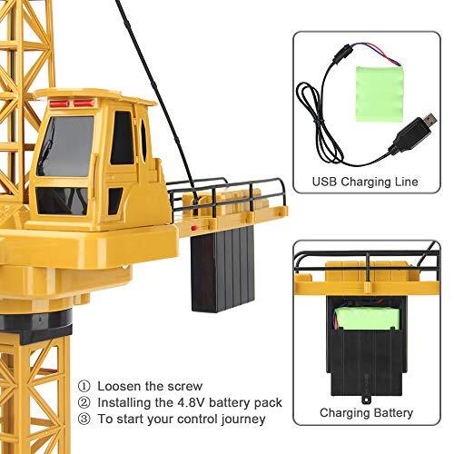 Mini Tudou RC Crane Toy,50.4 inch Tall 2.4GHz Remote Control Robotic ...