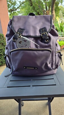 Rampage Fold Over/Drawstring Brown Women's Purse/Backpack | eBay