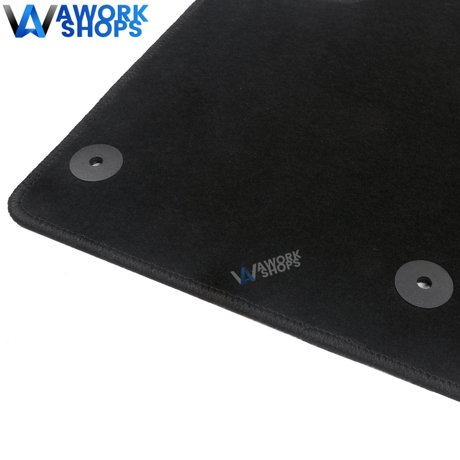 For 21-25 Nissan Rogue Floor Mats Carpet Black Nylon Anti-slip 4PCS w ...