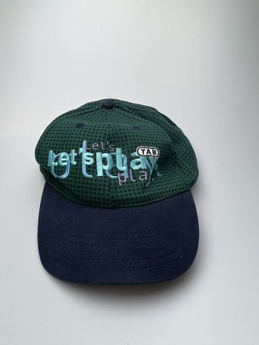 Vintage TAB cap Dad hat Lets Play betting RARE | eBay
