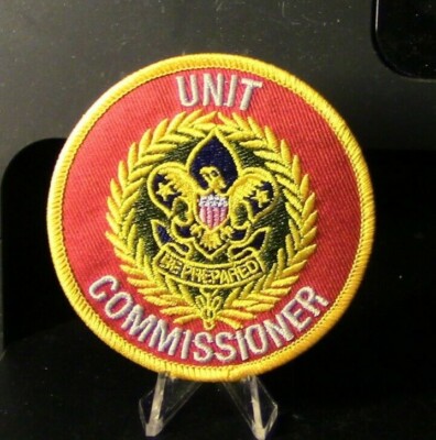 BSA: Unit Commissioner Patch (Gold) | eBay