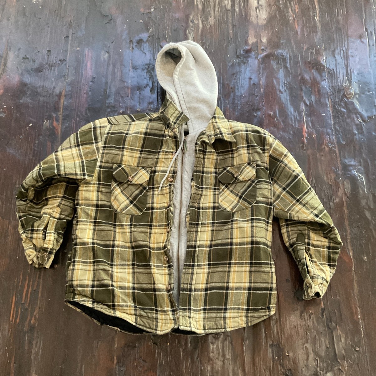 Field And Stream Flannel Shirt Jacket FIELD & STREAM Sherpa Lined