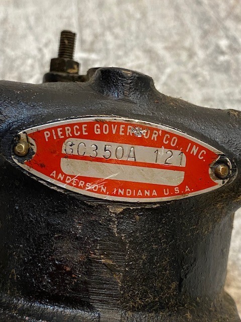 Pierce Governor Co. Inc. GC350A 121 | eBay