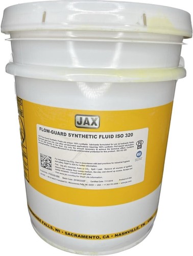 JAX FLOW-GUARD Synthetic Fluid ISO 320 Gear/hydraulic Oil (5 gallon ...