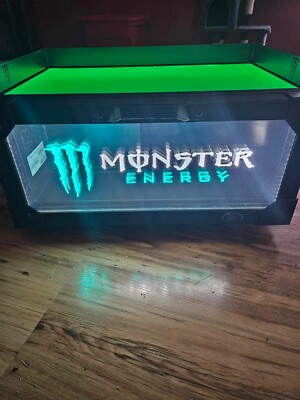 monster energy fridge fit up to 24 can | eBay