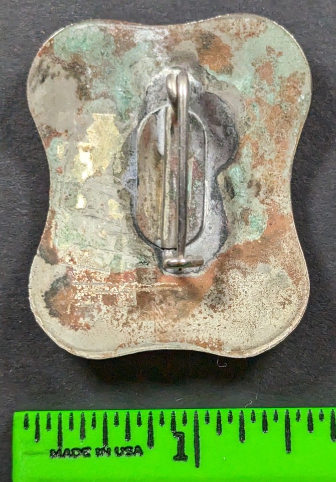 Vintage 1935 Huckster Goods Peddler License Harrisburg PA Pinback Pin ...