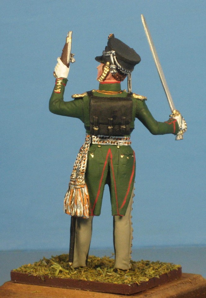 Unassembled Russian Guards infantry, White Metal 60 mm Figure kit VID ...