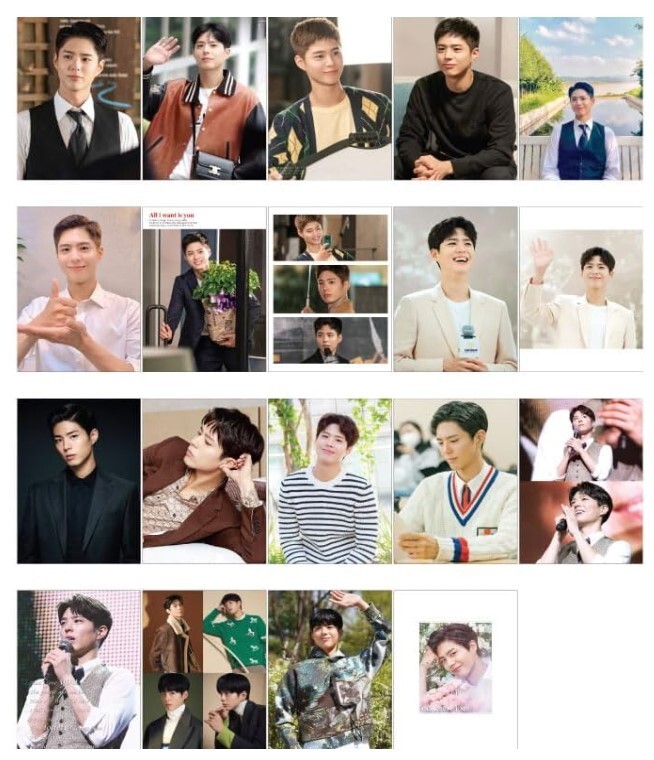 Park Bo Gum Photo Book Collection 04 (A4 Size) K-Actor 202308 | eBay