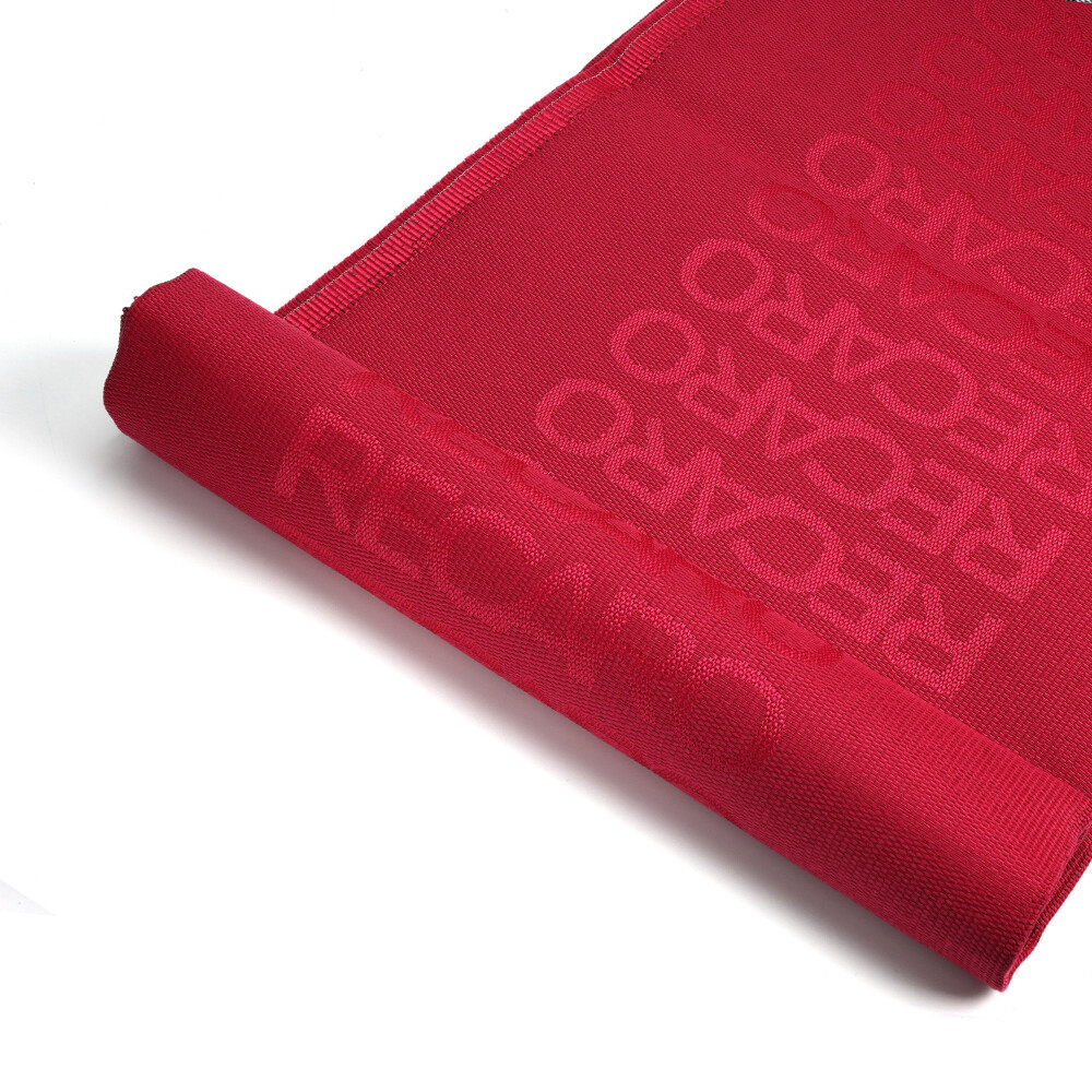 2M×1.6M Full Red JDM Recaro Fabric Cloth For Car Seat Panel Armrest ...