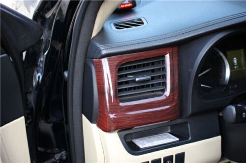 For Toyota Highlander 2014-2019 Peach Wood Grain AC L&R Air Outlet Vent ...