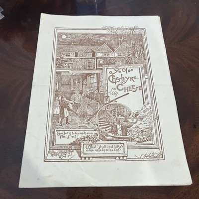 Vintage Wine Office Fleet St London Ye Olde Cheshire Cheese Restaurant ...