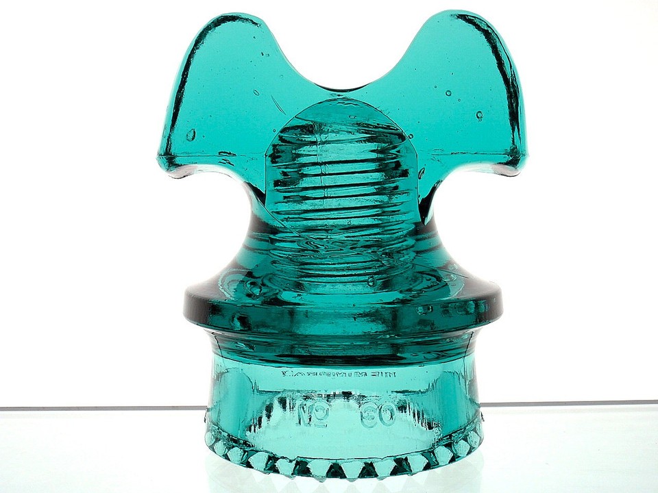 HIGH GLASS CLARITY HEMINGRAY No 60 MICKEY MOUSE EARS Glass Helmet ...