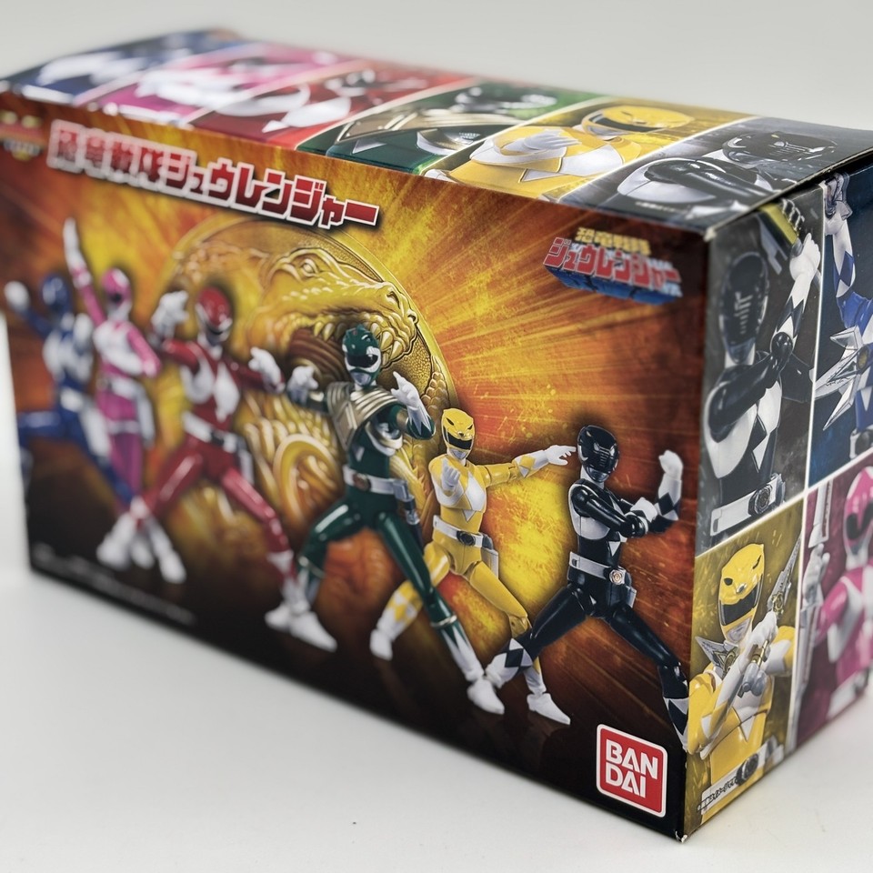 SHODO SUPER Kyoryu Sentai Zyuranger Action Figure Set Of 6 Premium ...