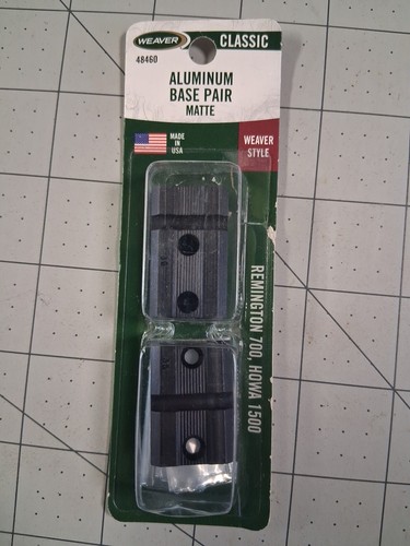 Weaver Mount 48460 scope base remington 700 721 725 40x weatherby ...