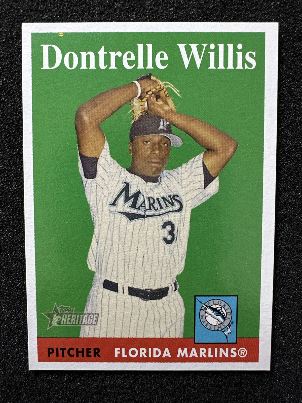 DONTRELLE WILLIS #431 2007 Topps Heritage QTY Florida Marlins | eBay
