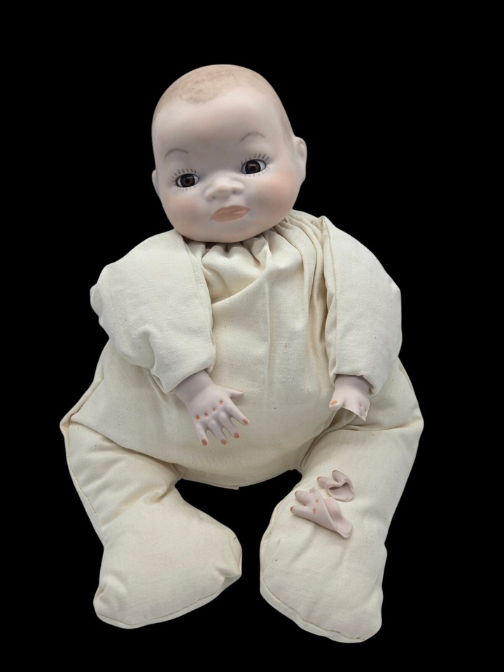 Lot Of 7 Vintage Handmade Bisque Baby Dolls Porcelain Hands And Heads ...