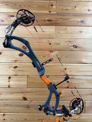 PSE Mach 30 80# EC2 Charcoal / Sitka NEW GAS Strings & Raptor Peep TUNED Bow | eBay