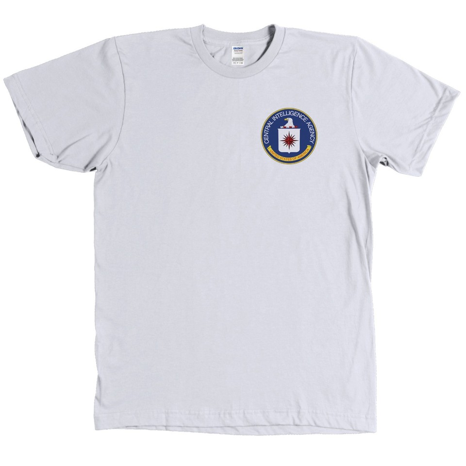 CIA Central Intelligence Agency Seal T Shirt US Government Spy Tee ...
