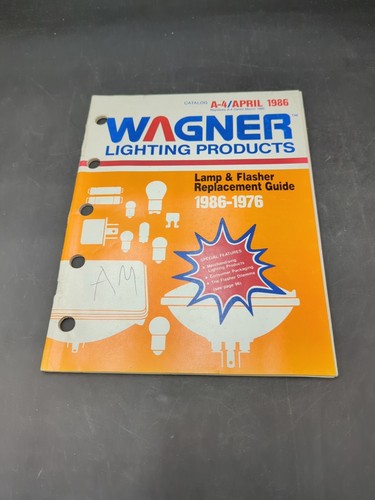 1986 Wagner Lighting Products Lamp Flasher Parts Guide Catalog | eBay
