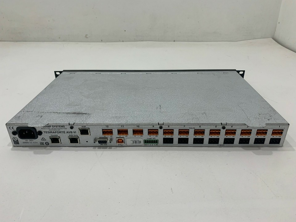 Biamp Tesira Forte AVB VI Digital Signal Processor | eBay