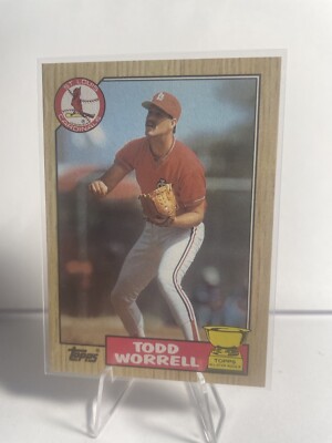 1987 Topps - #465 Todd Worrell | eBay