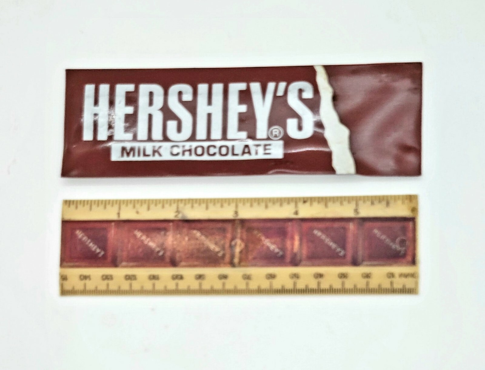 Hershey's Milk Chocolate 6" Plastic Ruler | eBay