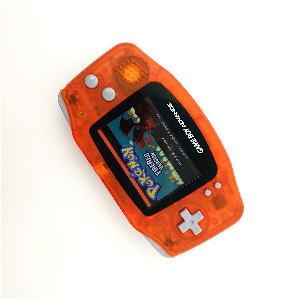 Transparent Orange Game Boy Advance Console GBA AGS-101 Backlight ...